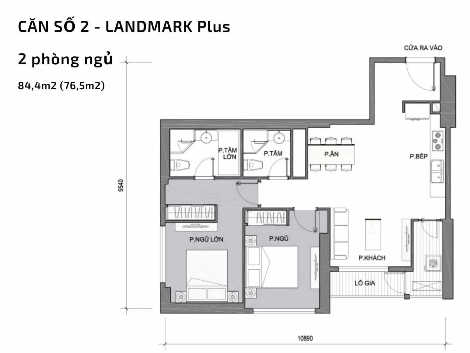 Mặt bằng Landmark Plus Vinhomes Central Park (Tân Cảng ) - Layout ...
