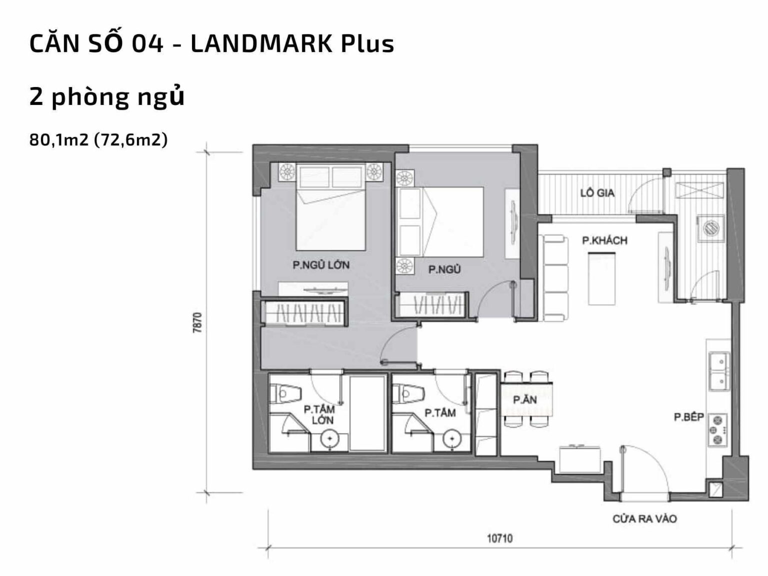 Mặt bằng Landmark Plus Vinhomes Central Park (Tân Cảng ) - Layout ...